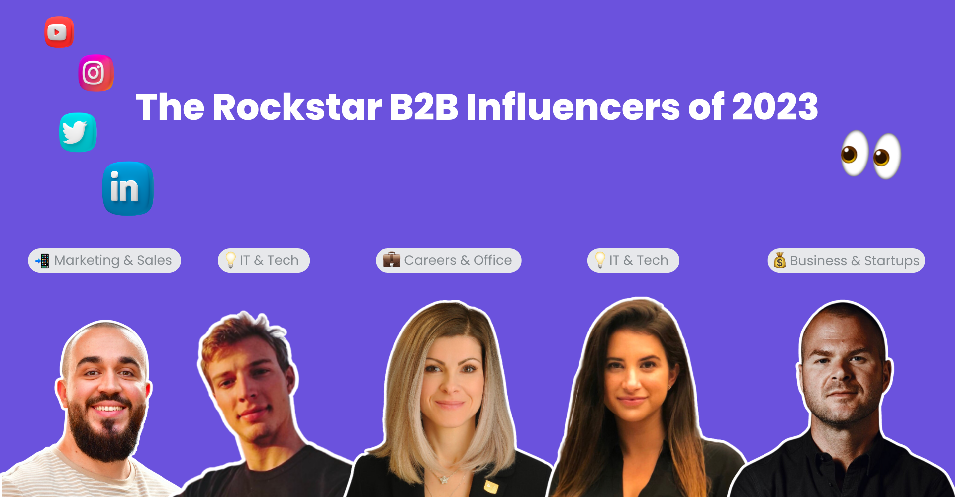 The Top B2B Influencers of 2023 - Favikon